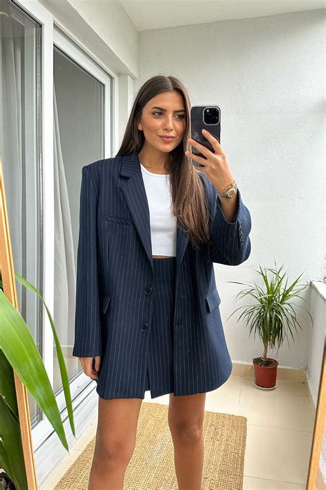 Izgili Lacivert Premium Blazer Ceket