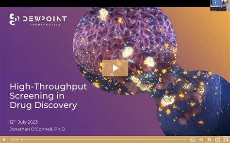 VIDEO Jonathan OConnell On High Throughput Screening In Drug