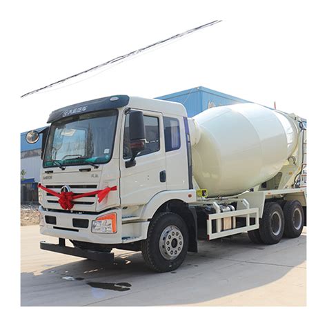 Concrete Pump Mixer Truck Dayun Fengchi 12 M3 Cement Mixer Transport