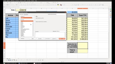 Tuto vidéo La fonction SI dans LibreOffice Calc YouTube