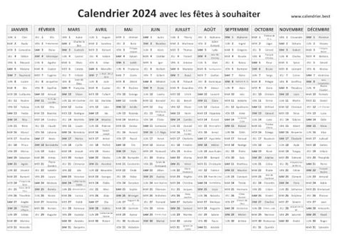 Calendrier Imprimer