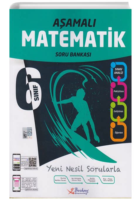 6 Sınıf Matematik Aşamalı Soru Bankası Berkay Yayıncılık 9786057965417