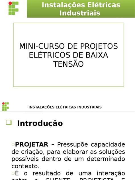 PDF Mini Curso Projetos Elétricos DOKUMEN TIPS