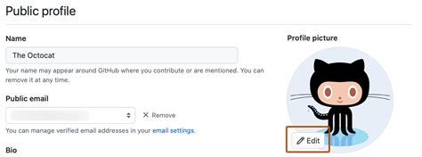 Personalizing Your Profile GitHub Docs