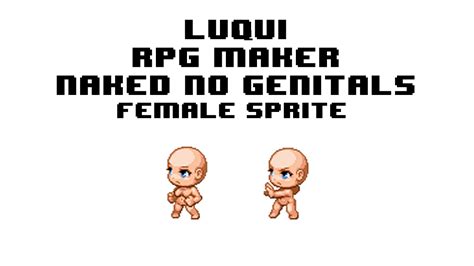 LuQui RPG MAKER Naked No Genitals Female Sprites By LuQui