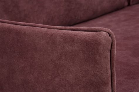 Sofa rozkładana różowa NELLY Agata