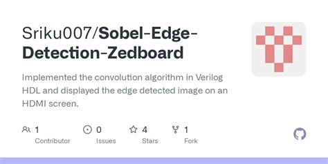 github sriku007 sobel edge detection zedboard implemented the convolution algorithm in