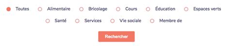 Documentation Gogocarto De L Affichage Des Cat Gories Principales
