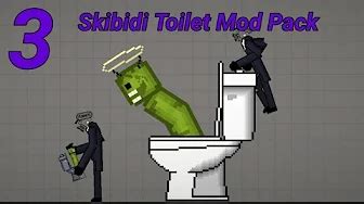 Skibidi Toilet V5 Part 3 For Melon Playground Mods Melon Sandbox Melmod