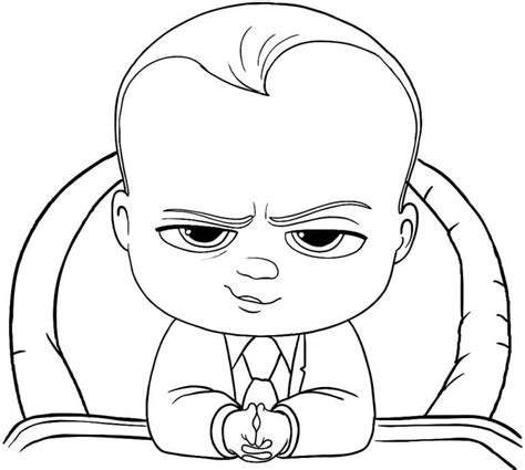50 Desenhos Do Poderoso Chefinho Para Colorir Como Fazer Em Casa