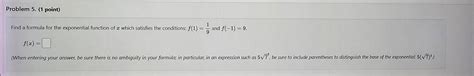 solved problem 5 1 ﻿point find a formula for the