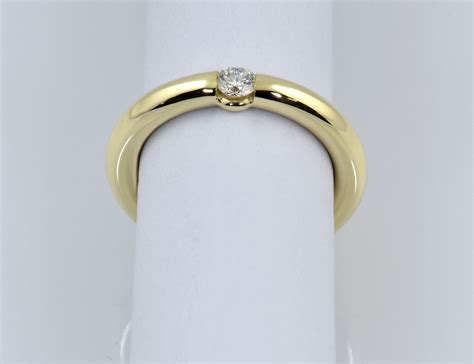 Diamant Solitär Ring 585 000 14 K Gelbgold Brillant 0 16 ct Juwelier