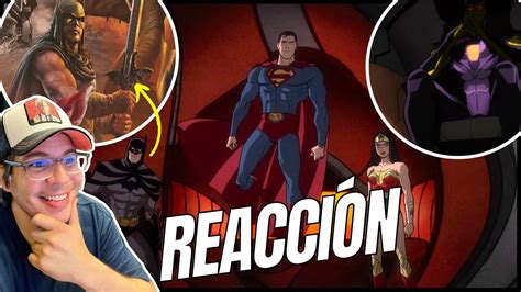 Liga De La Justicia Warworld Trailer Reacci N Youtube