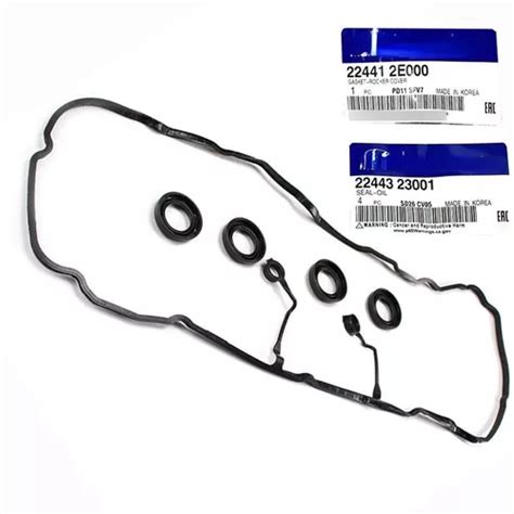 Set Empaque Tapa Punteria Hyundai Elantra 1 8 2 0 2011 2020 Meses Sin