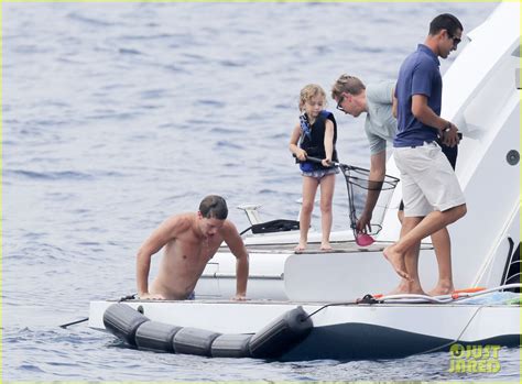 Patrick Schwarzenegger Shirtless St Tropez Vacation Continues Photo