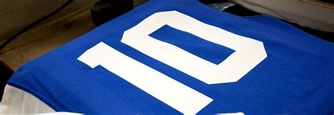Flocage De Maillots Choisissez La Meilleure Typographie