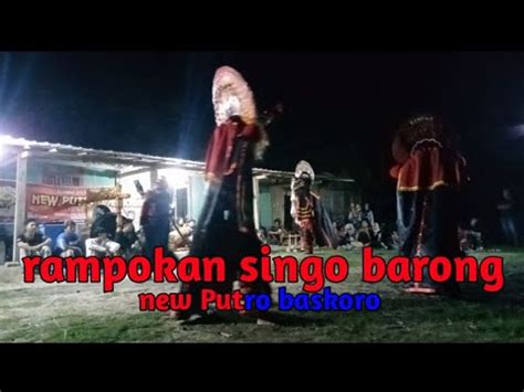Rampokan Singo Barong Jaranan New Putro Baskoro Versi Rogonan