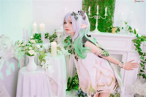 Nekokoyoshi Cosplay Nahida Genshin Impact Photos And