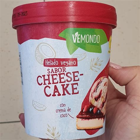 Vemondo Helado Vegano Sabor Cheese Cake Review Abillion