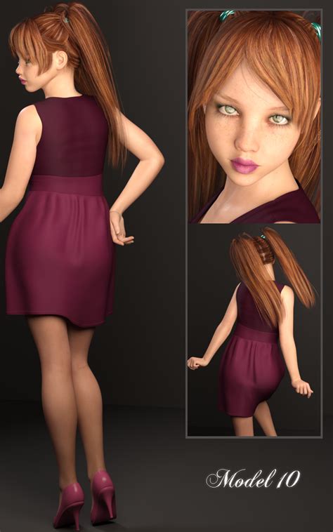 Alt Tween Julie 3D Figure Assets AliveSheCried