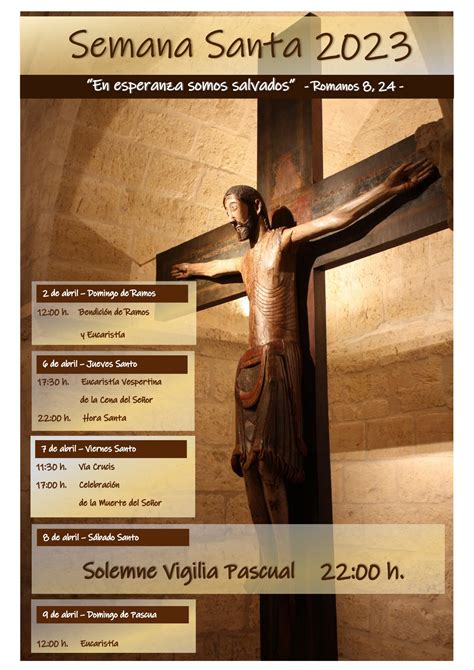 Horario Semana Santa A 2023