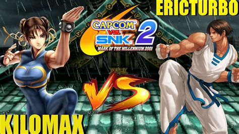 Capcom Vs Snk Ericturbo Vs Kilomax Cvs Youtube