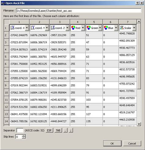 What Does Ascii File Look Like