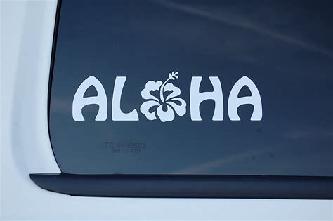 Amazon Five STAR SUPPLY Aloha Hawaiian Sticker Vinyl Decal Choose