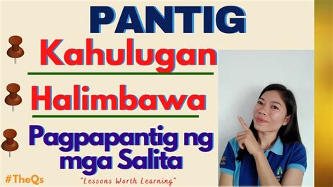 Ano Ang Pantig At Mga Halimbawa The Filipino Off