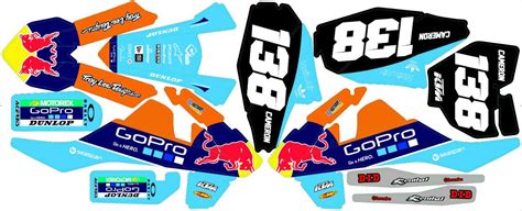 Kit déco Semi perso KTM SX 85 2006 à 2023 Rd2shop