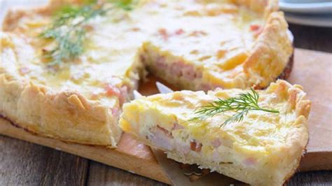 Quiche Au Jambon Et Au Fromage Blanc Un Plat Gourmand Et Plein De Saveur