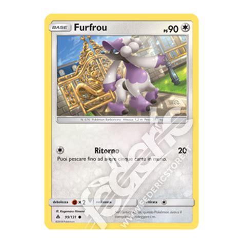 099 131 Furfrou Comune IT MINT Federicstore