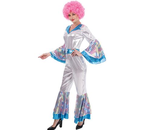 Disfraz De Chica Disco De Los 70 Blanco Para Mujer Atelier Yuwa Ciao Jp