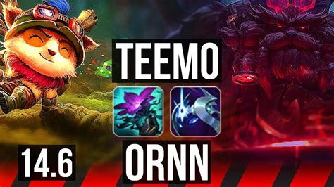 Teemo Vs Ornn Top Rank Teemo Games Godlike Br