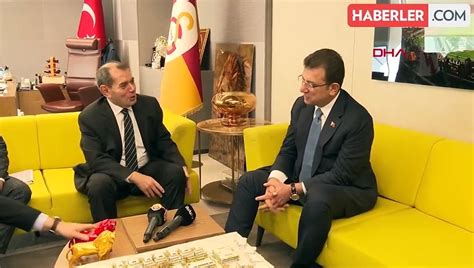 İmamoğlu Galatasaray Başkanı Özbek i ziyaret etti Dailymotion Video