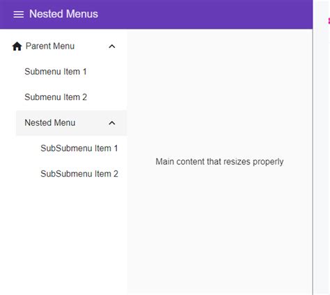 Side Menu In Angular Stack Overflow