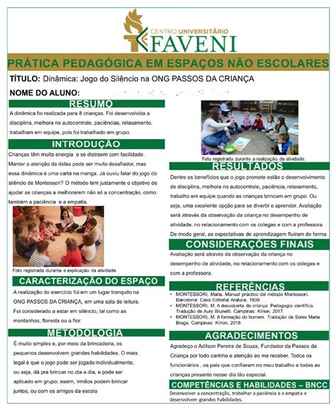 BANNER PRÁTICAS PEDAGÓGICAS ESPAÇOS NÃO ESCOLARES AULA 08 Espaço Nao