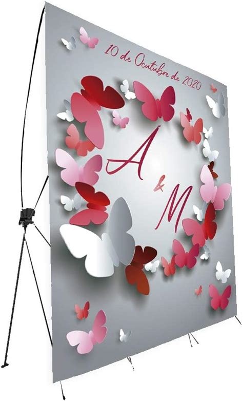 Oedim Photocall Flexible Personalizado Boda Con Soporte X X