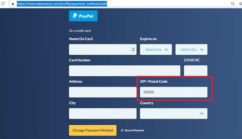 What Is A Billing Postal Code On A Debit Card How To Find Out Zip