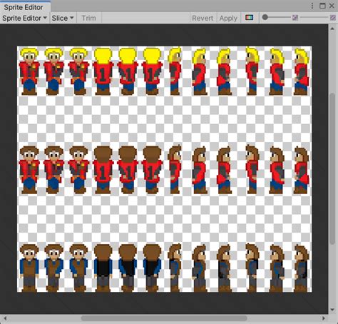 spritesheet human unity