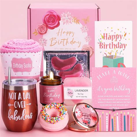 Birthday Gifts For Women Happy Birthday Bath Set Relaxing Spa Gift