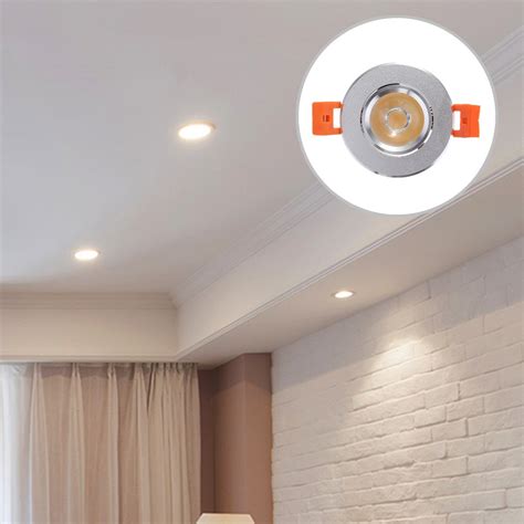 Focos Led Empotrables Techo Idea Sala De Estar