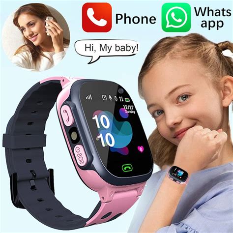 Estoque Pronto 2022 XIAOMI Relógios Infantis Chamada Smartwatch GPS