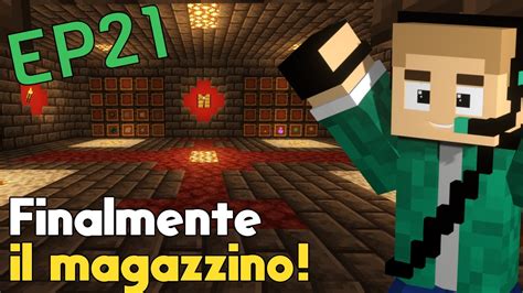 Minecraft Vanilla 21 Magazzino Finito YouTube