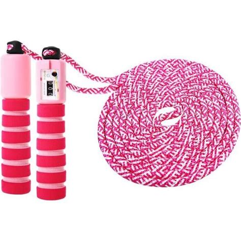 Corde A Sauter Enfant Corde À Sauter Compteur Enfant Fille Réglable
