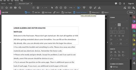 how to remove headers and footers from pdf tables