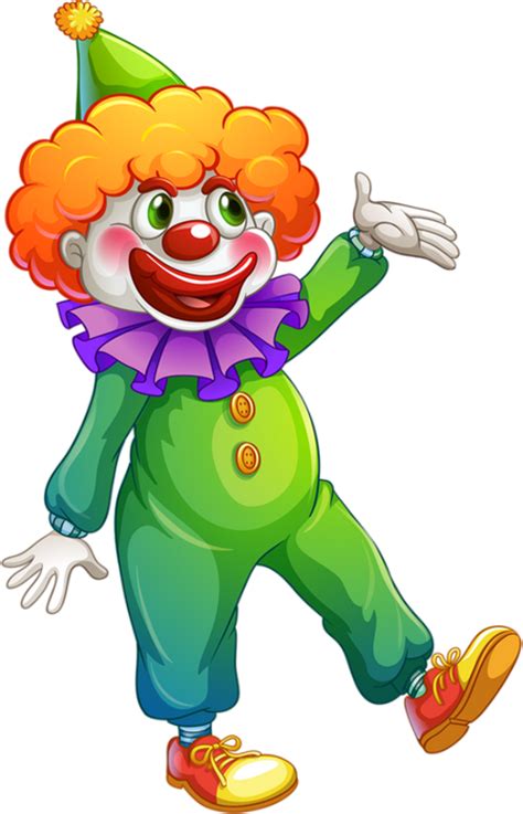 Clown Colored Dessin Couleur Png Clown Pagliaccio