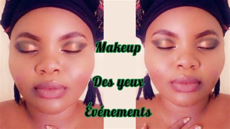 Eyeshadow makeup des yeux pour un événement facile a réaliser teste