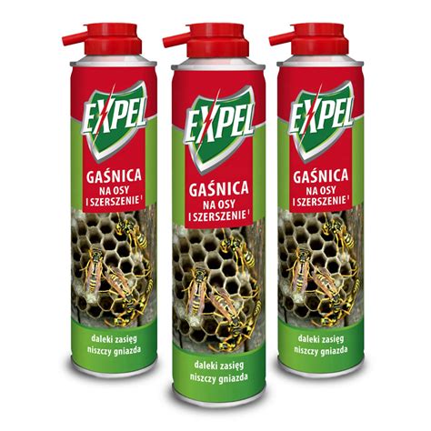 Expel Gaśnica Środek Na Osy I Szerszenie 3X300Ml Expel Sklep EMPIK