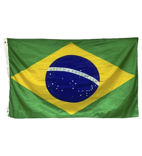 Bandeira Do Brasil Oficial Grande Na Fadrix